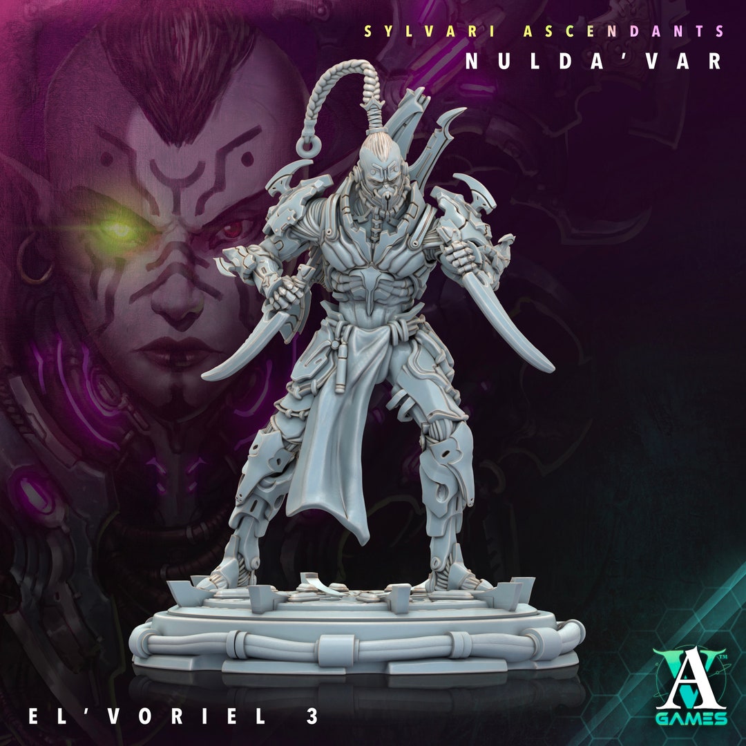El'voriel Dark Eldar / Drukhari 5 Sculpts - Etsy