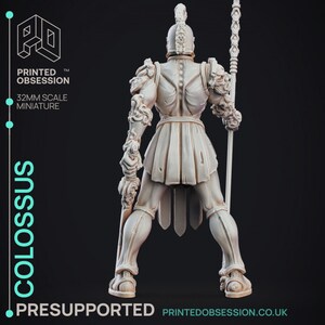 Colossus Construct Unpainted Mini for Ttrpgs D&D, Dungeons and Dragons ...