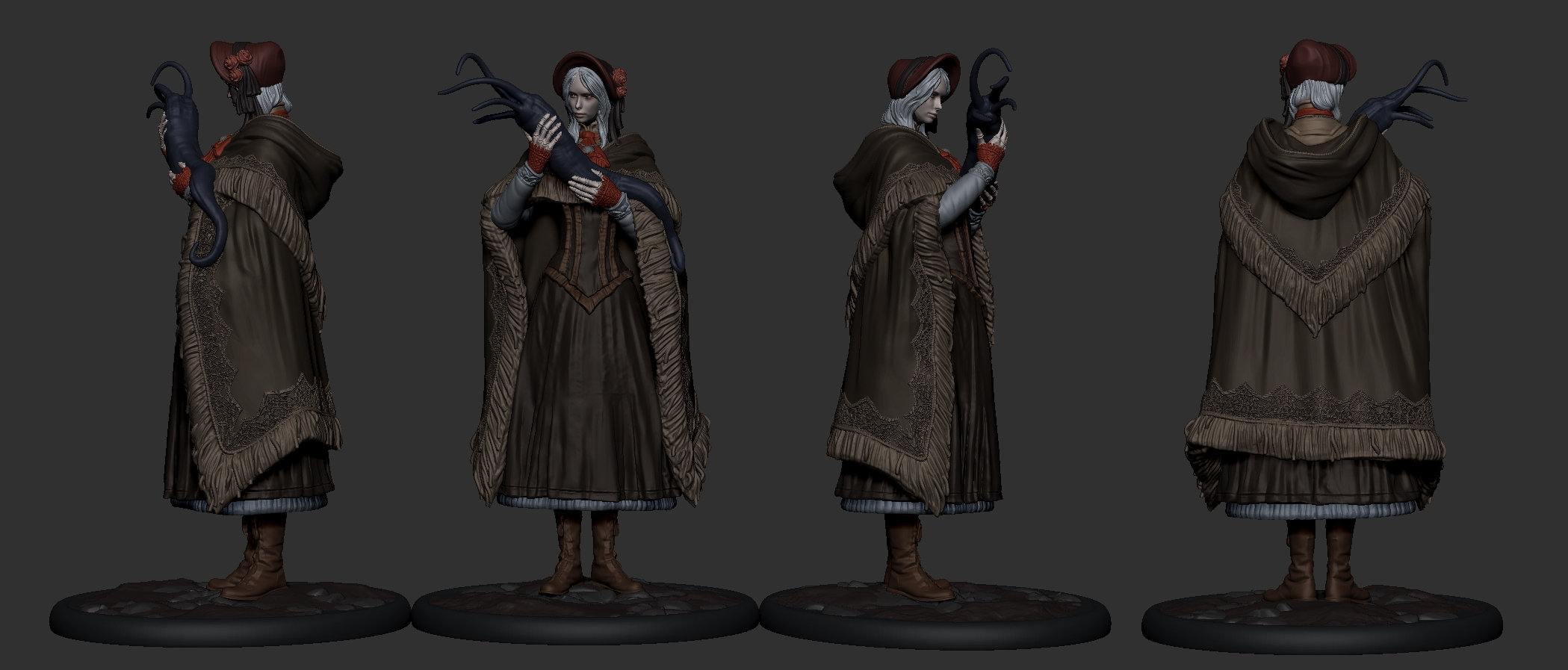 Toys & Games Role Playing Miniatures Miniature Toys Bloodborne Fanart ...