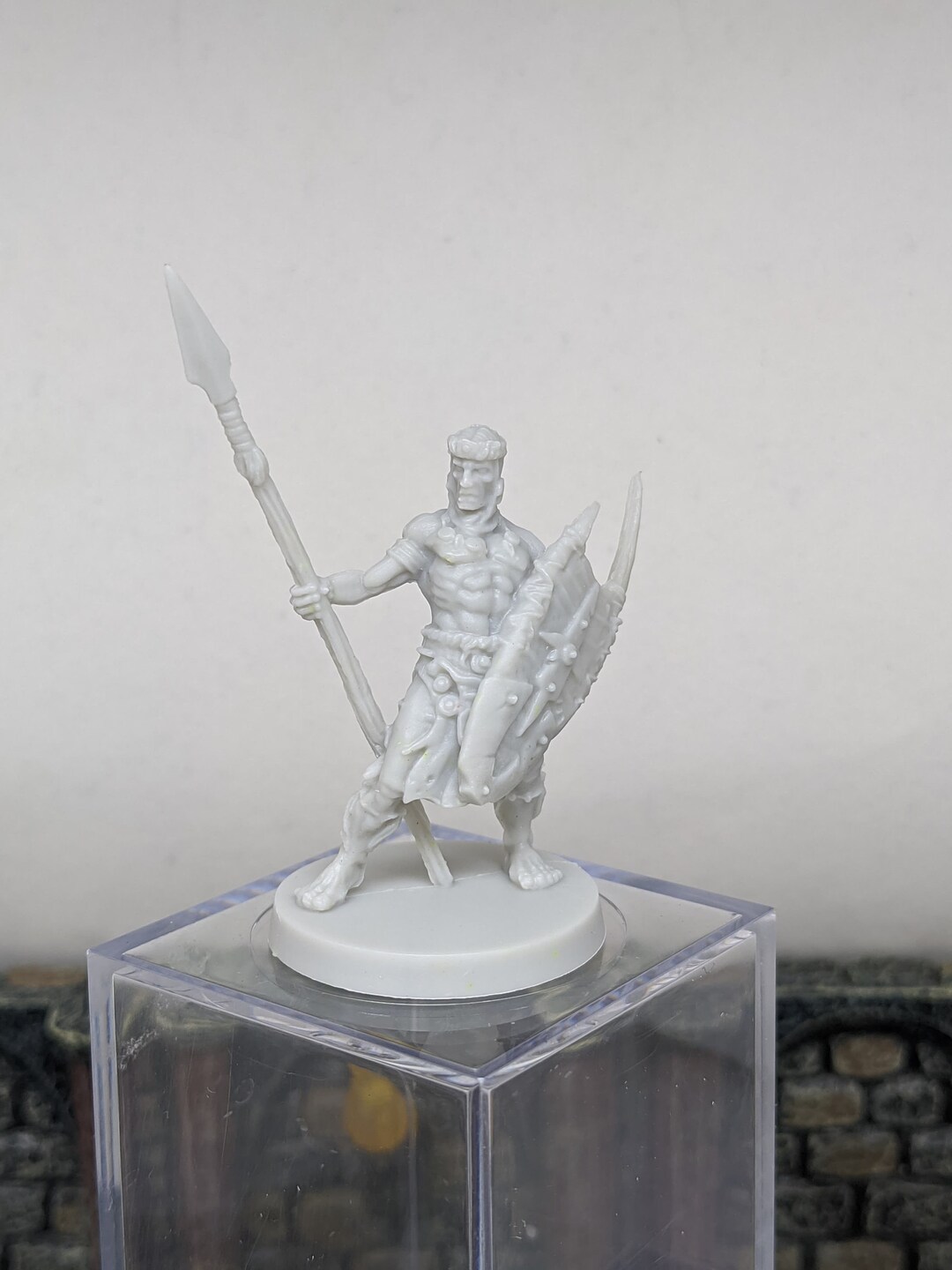 Desert Warrior Unpainted Dnd Mini - Etsy