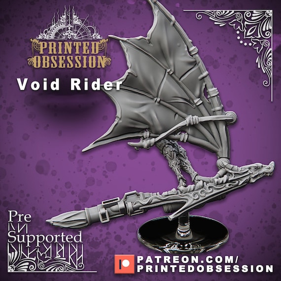 Male Githyanki Void Surfer Printed Obsession Gith Void Pirates D&D ...