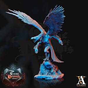 Vulduk Bird Demons 4 Sculpts Unpainted Mini for Ttrpgs D&D, Dnd ...