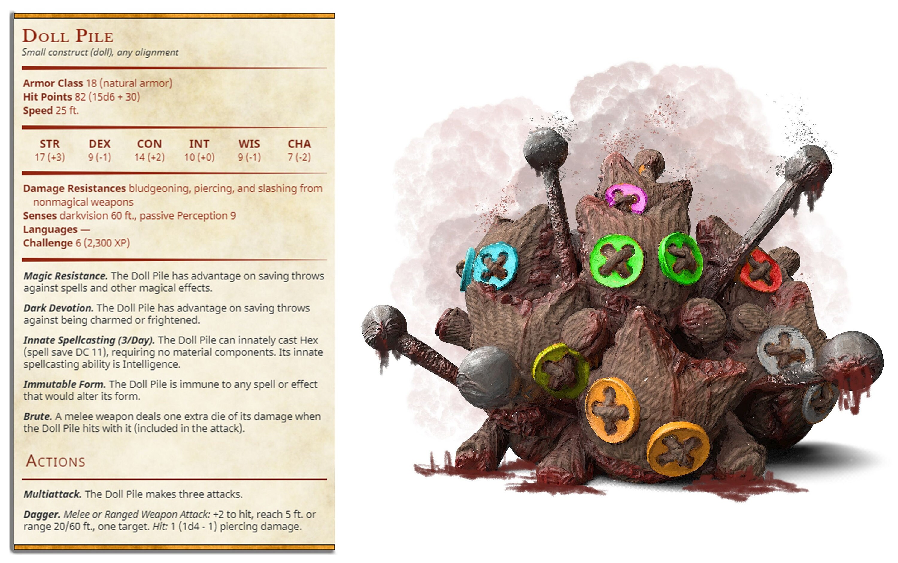 The Dolls 6 Sculpts Unpainted Mini for TTRPGs D&D DnD | Etsy