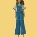 Barbie Outfit Overalls and Blouse Vintage Knitting Pattern L PDF ...