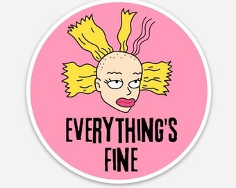 Cynthia Rugrats Sticker - Etsy