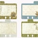 Vintage Papers Memory Dex Set | 12 Started Mem Dex Cards Vintage Themed ...