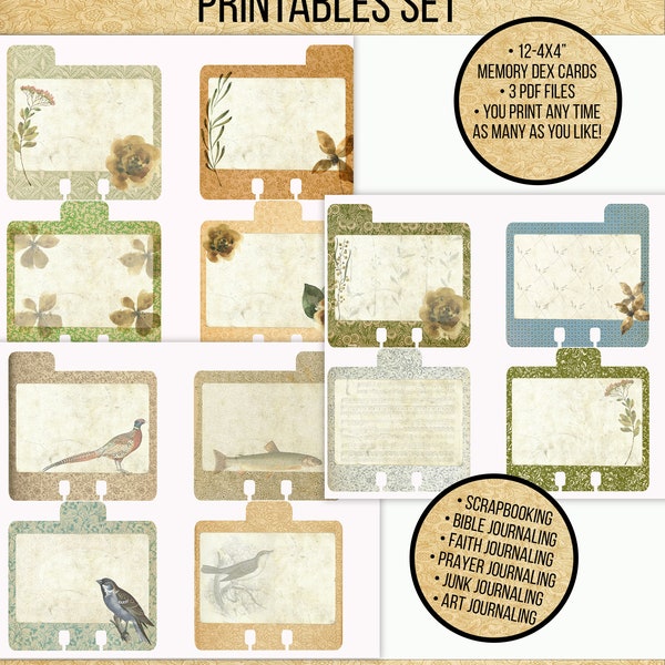 Memory Dex Card - Etsy