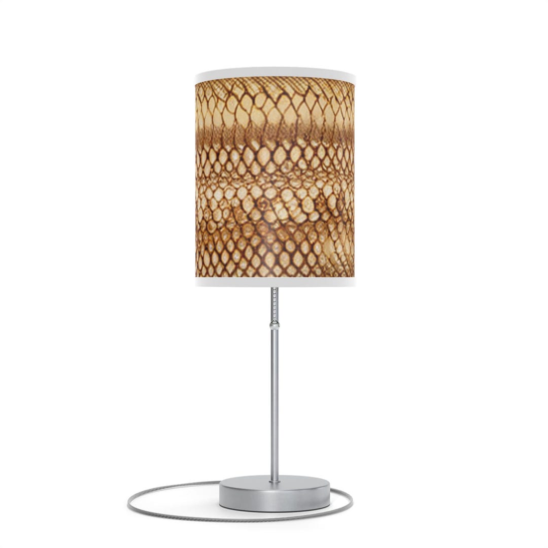 Table Lamp, Golden-brown Snake Skin - Etsy