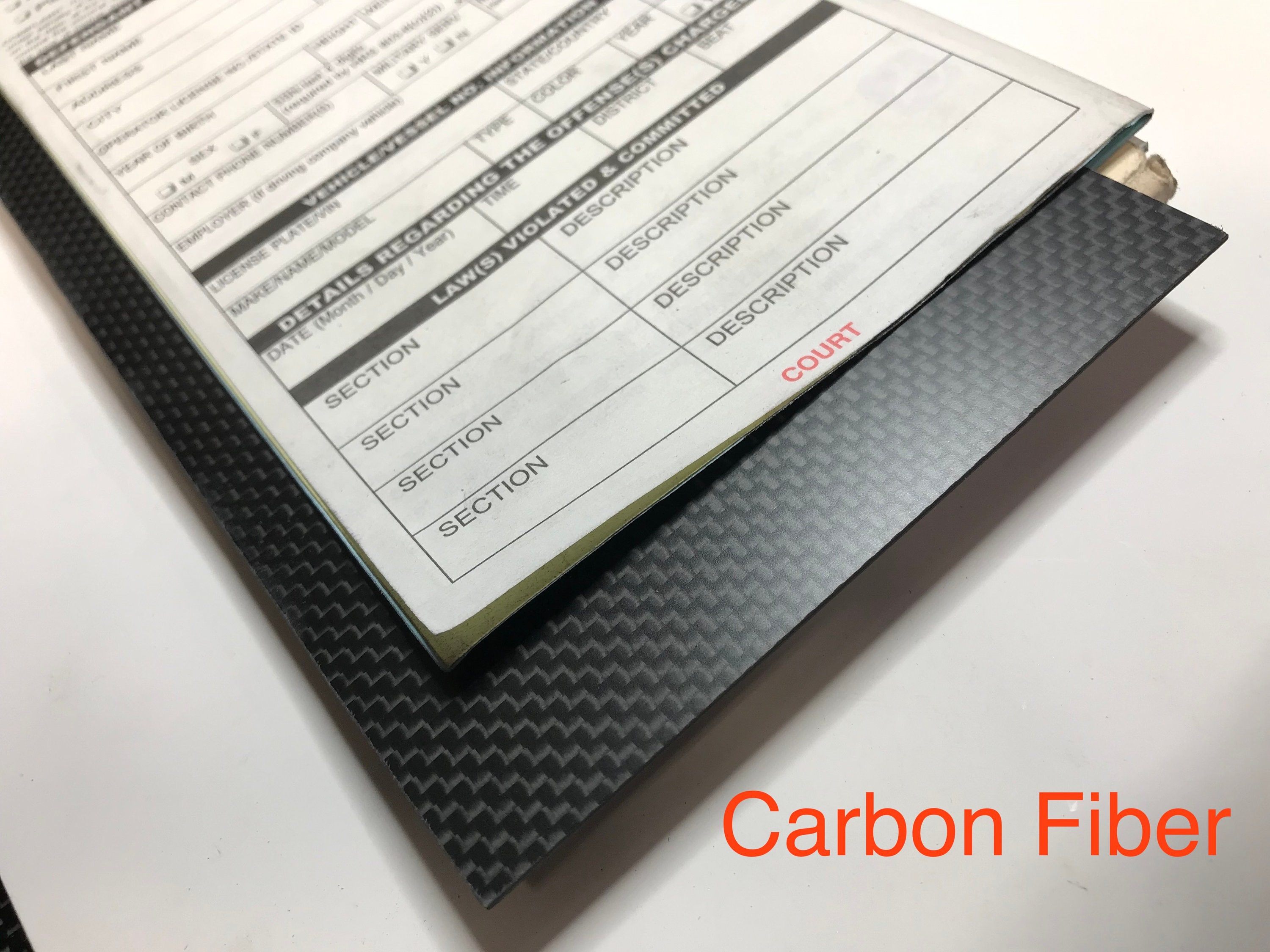 Citation Book Mini Clipboard for Police / Law Enforcement Tag - Etsy