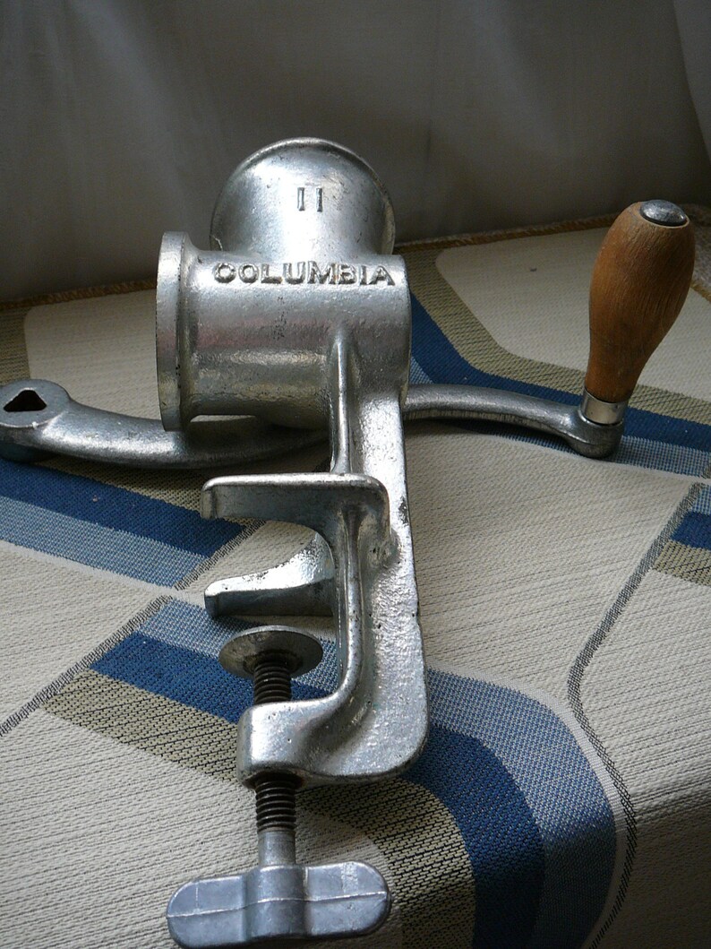 Vintage Food Chopper Meat Grinder Food Processor Coarse to Fine Gourmet ...