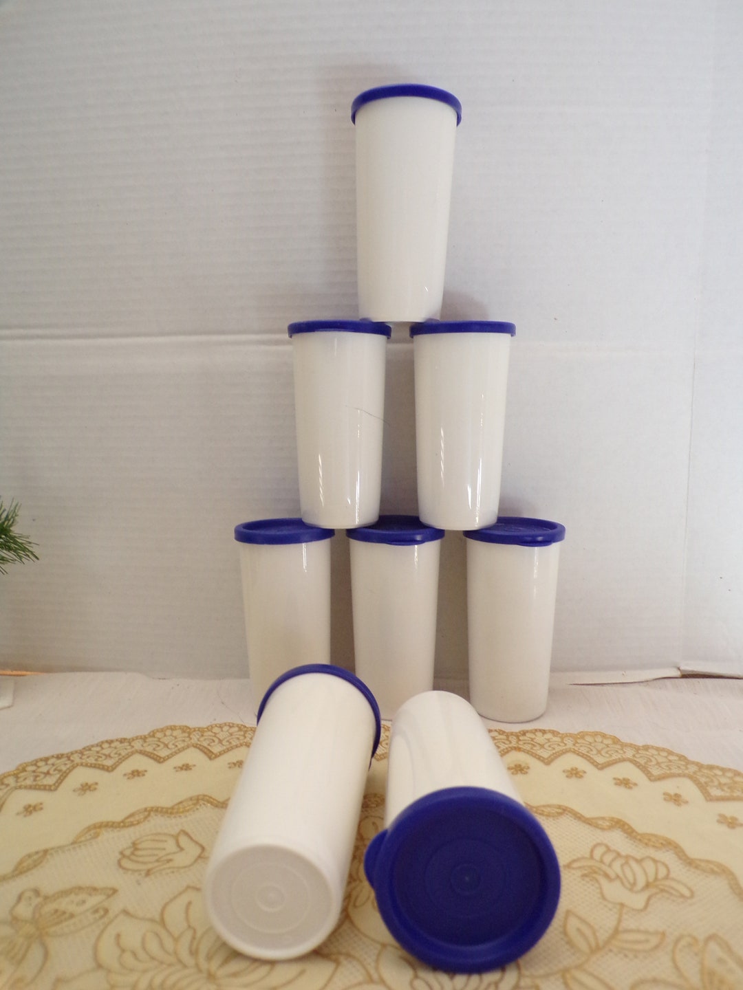 Tupperware Containers With Lid, Set of 8 Items 117 & 294 Lid, 6 Oz ...