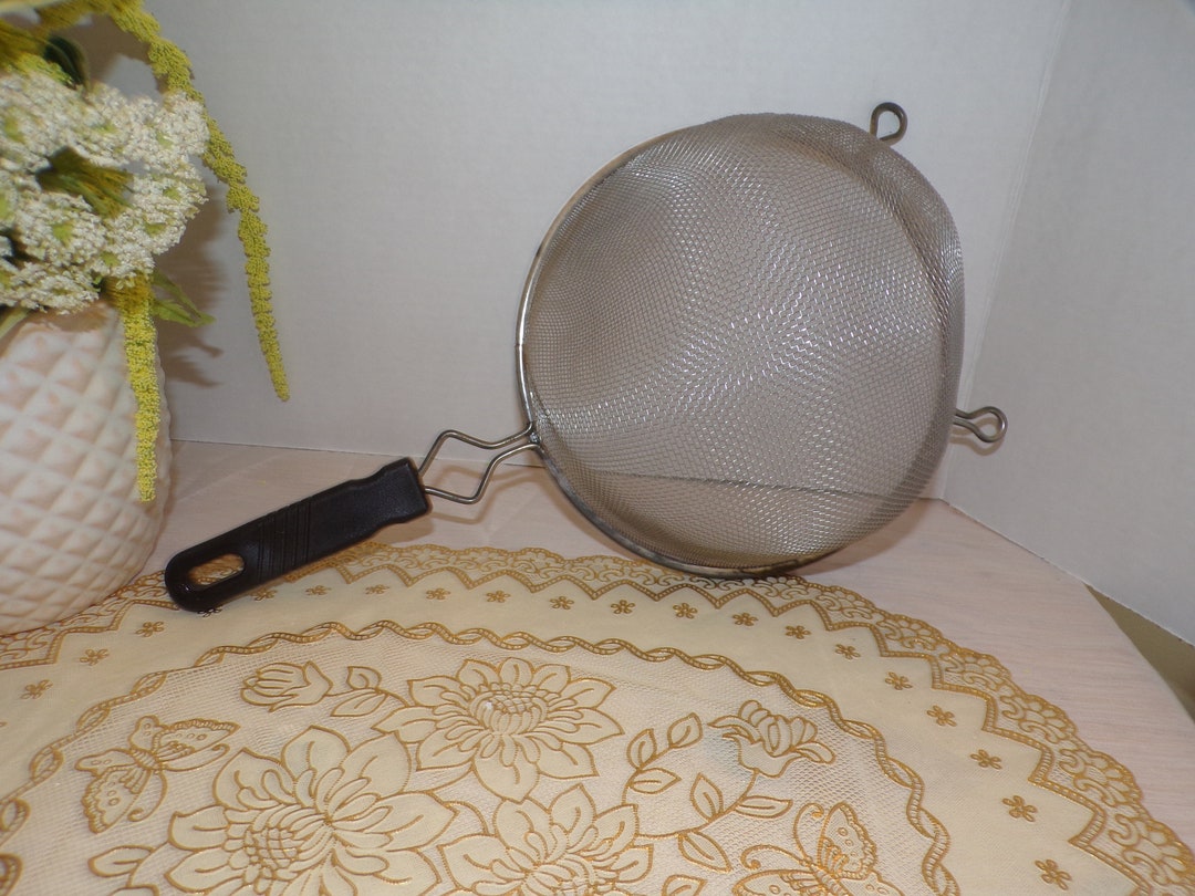 Metal Mesh Strainer Sieve Colander Kitchen Wire Mesh Sifter - Etsy