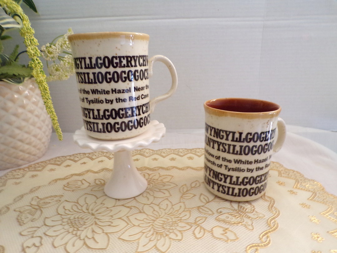 Religious Stoneware Coffee Cups/mugs, the Church of Mary in the Hollow ...