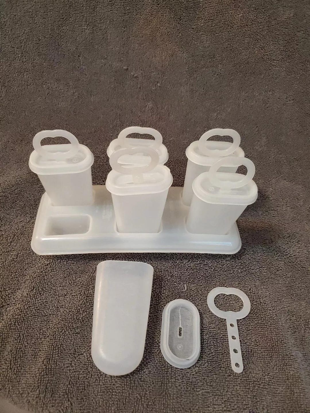 Vintage Tupperware Ice “tups” Ice Popsicle Molds Pieces Parts 481 343 ...