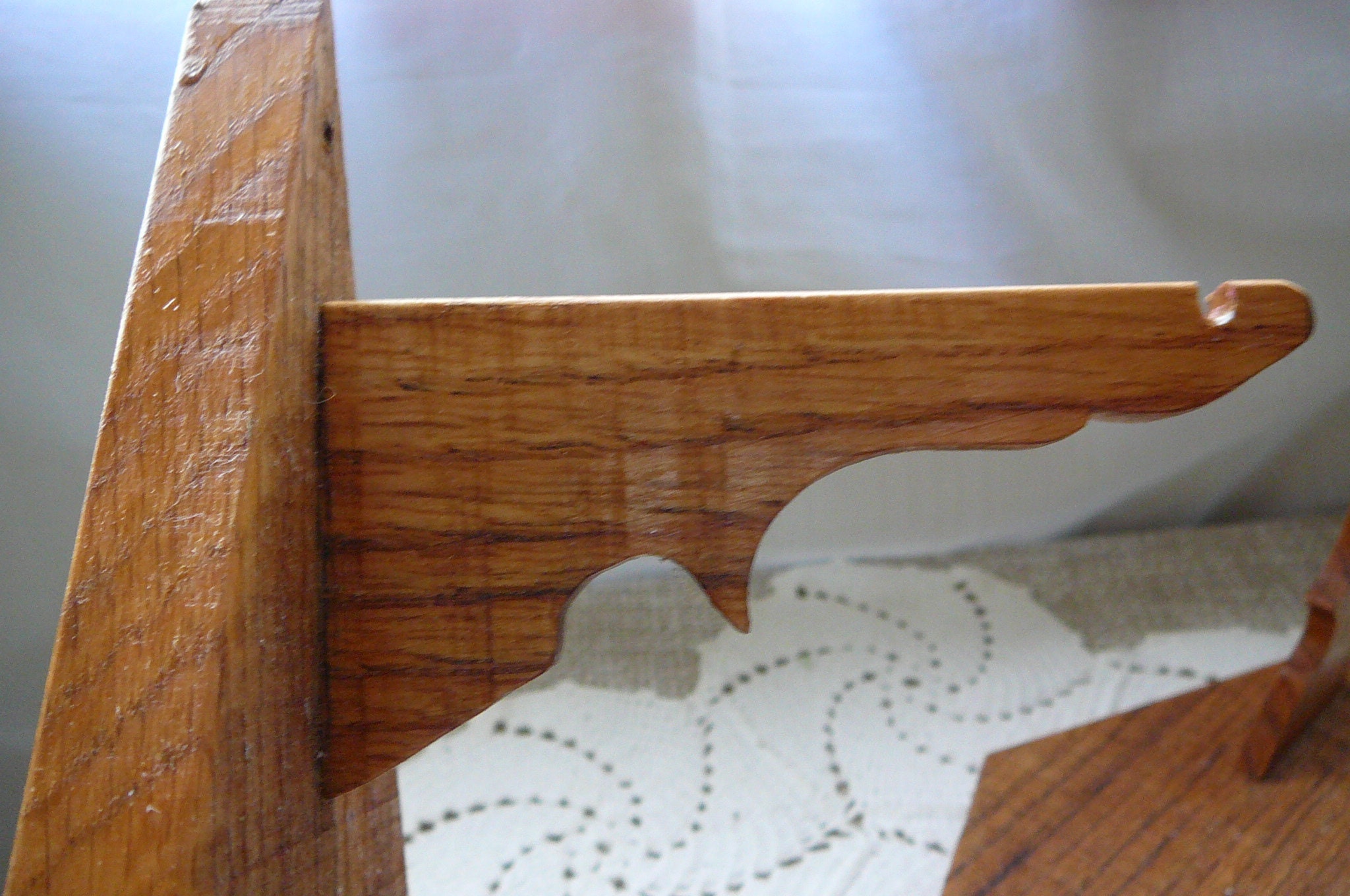 Vintage Homemade Wood Plaques With Plant Hanger | Etsy