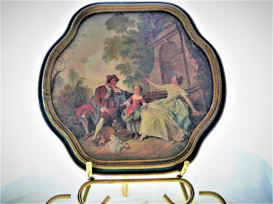L'innocence by Nicolas Lancret, Antique Framed Italian Country Scene ...
