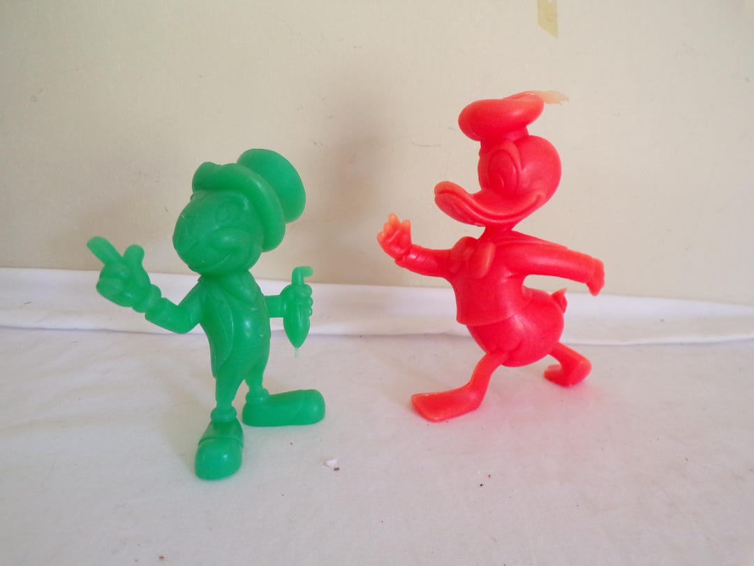 Vintage Donald Duck and Jimmy Cricket Toys Walt Disney/louis Marx and ...