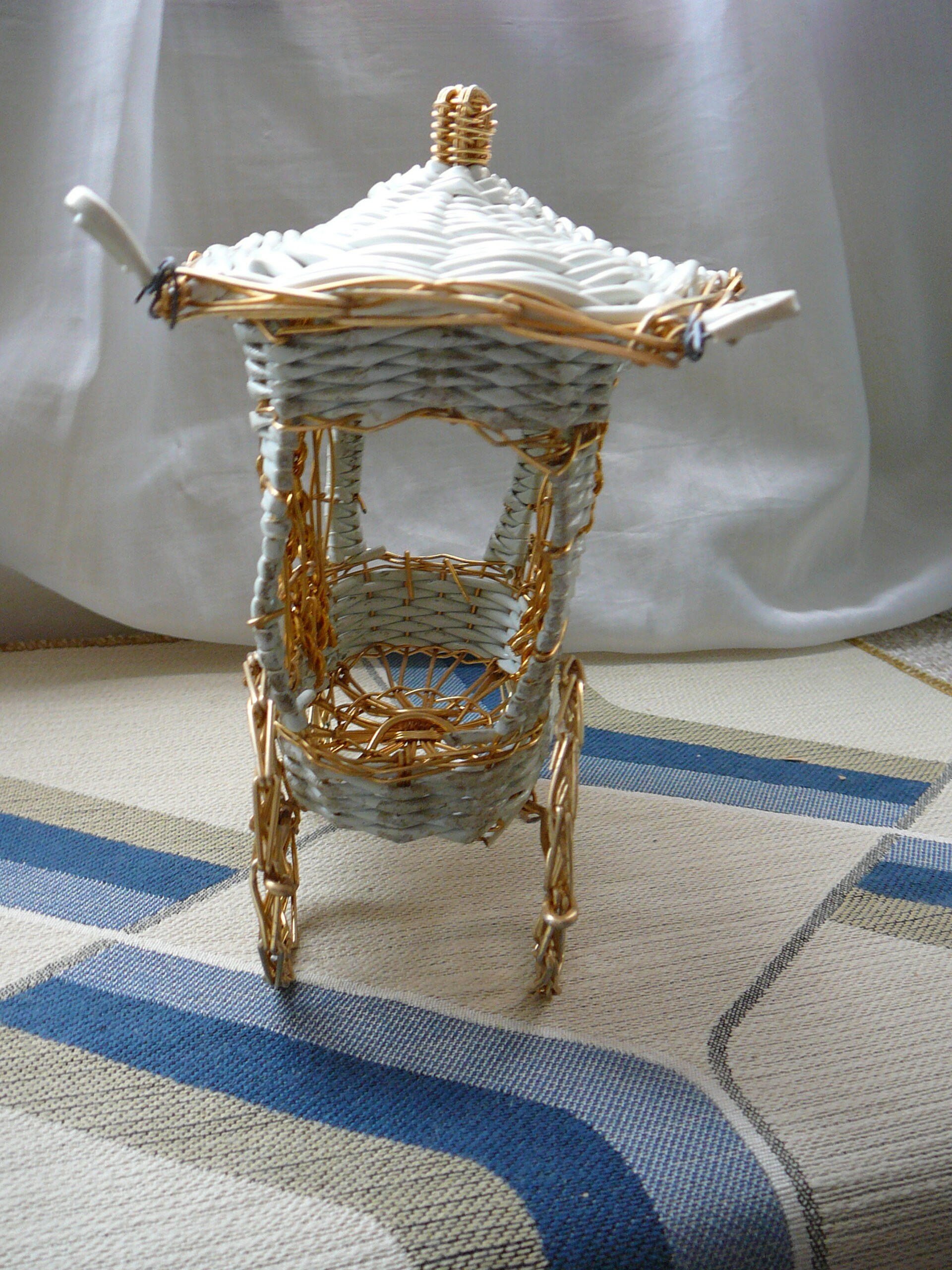 Vintage Stagecoach/chariot Handmade Polymer-coated Steel Wire - Etsy
