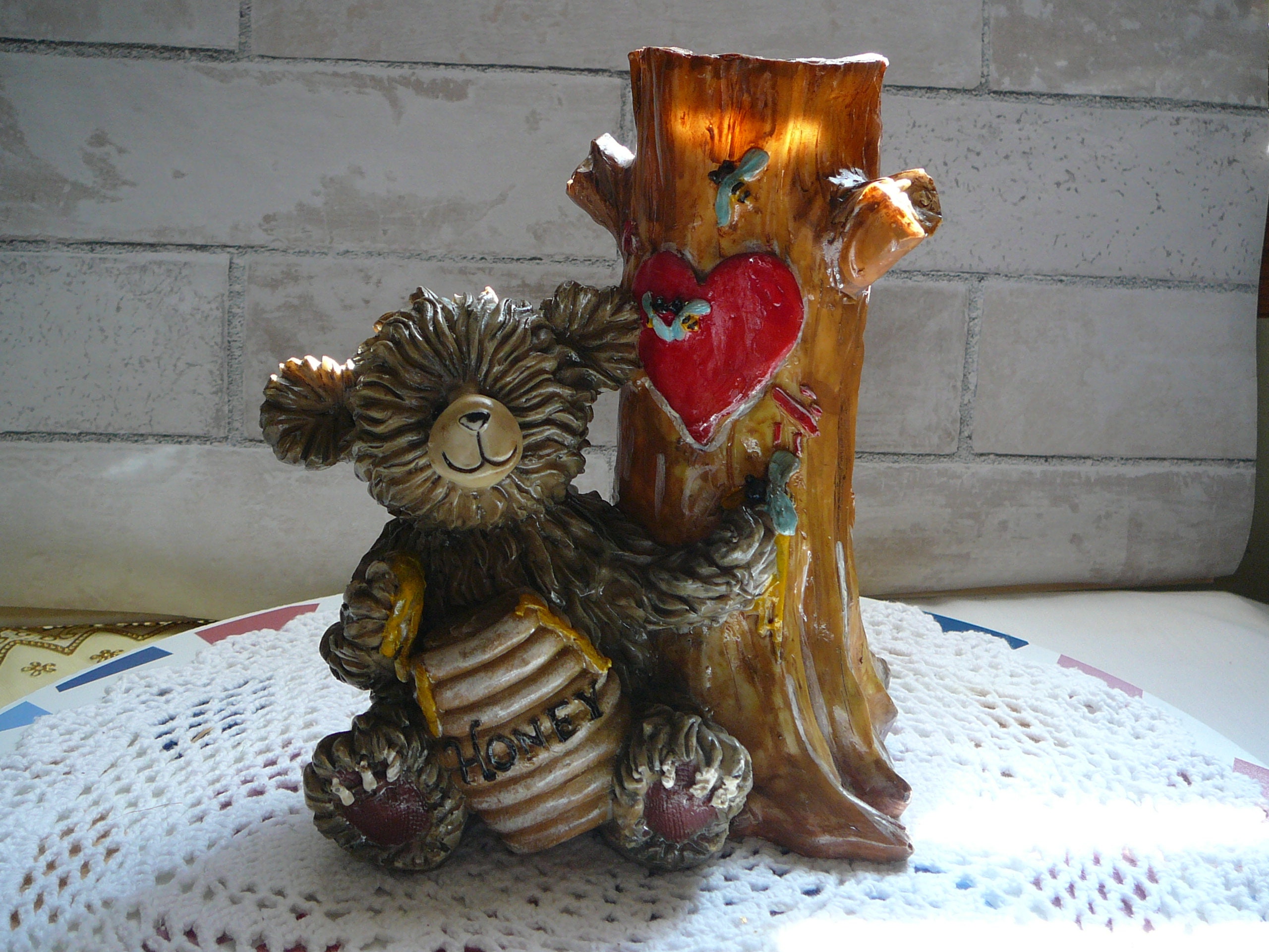 Vintage Nursery Baby Boy Cub Ceramic Flower Planter - Etsy