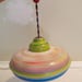 Vintage Metal Spinning Top “here We Go Round the Mulberry Bush", 1950s ...