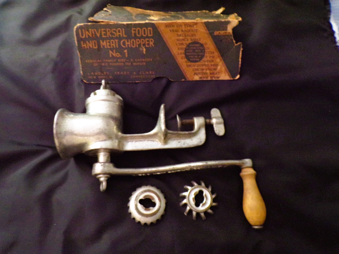 Vintage Universal Food Chopper Meat Grinder Food Processor USA - Etsy