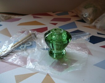 Depression Glass Cabinet Knobs - Etsy