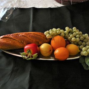 Nambe Serving Platter Bread Tray Aluminum Metal Alloy Made in USA #550 ...