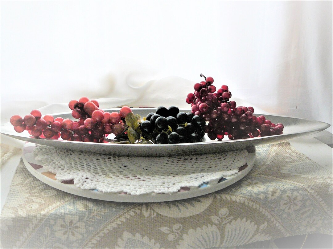 Nambe Serving Platter Bread Tray Aluminum Metal Alloy Made in USA #550 ...