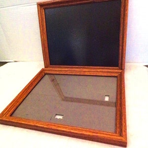 Vintage Oak Wood Picture Frames, Pair of (2)8 X 10 Oak Wood Frames, USA ...