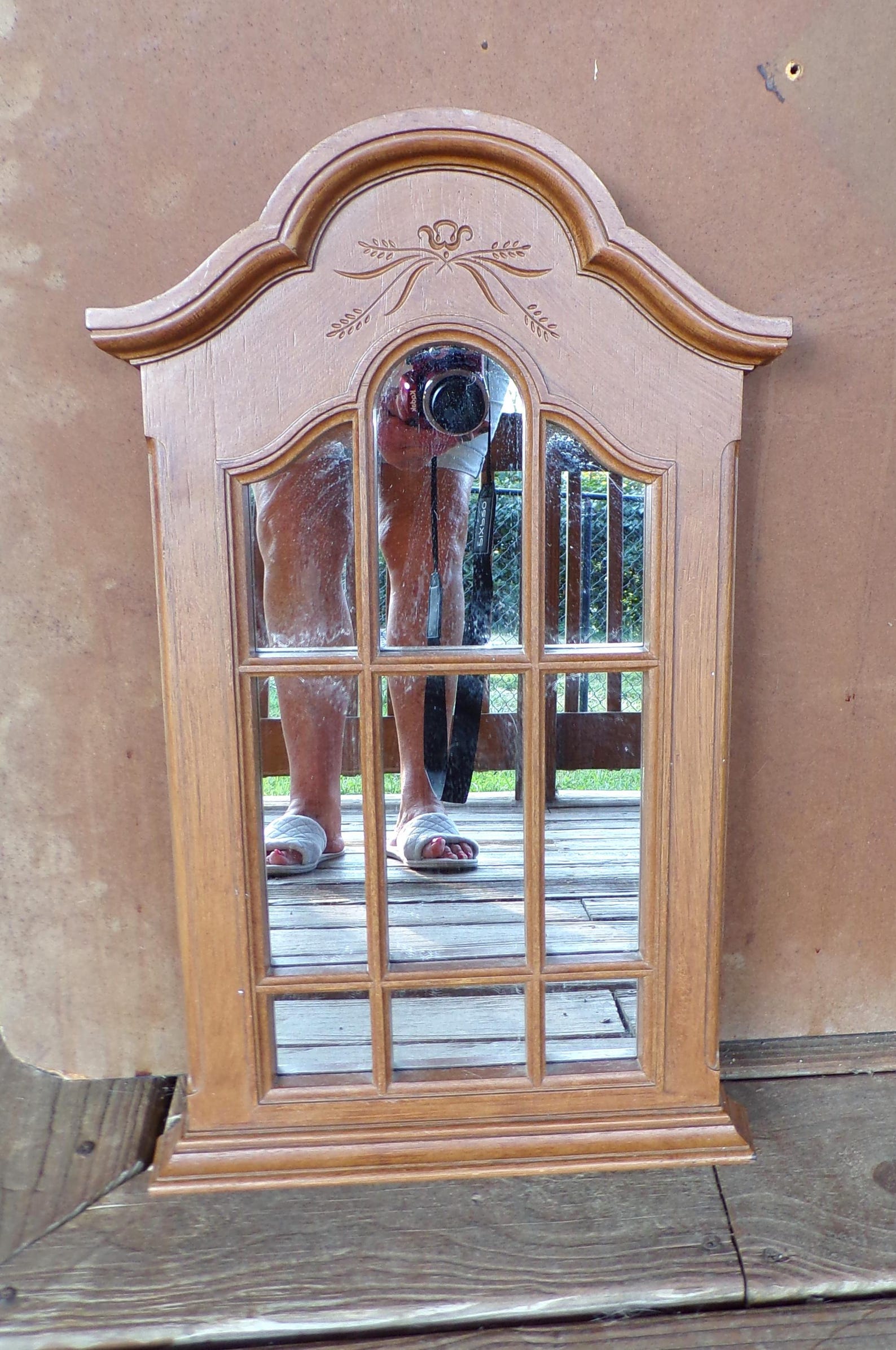 Vintage Wall Mirror Colonial Panel Design, Homco, Home Interiors 1981 ...