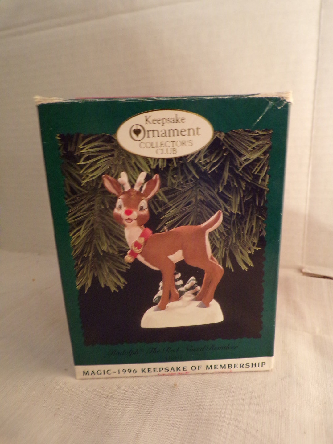 Vintage "rudolph the Red Nosed Reindeer" Magic Ornament, 1996 Hallmark ...