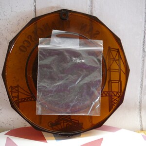 Vintage Souvenir of Alcatraz Island Photo Frame 1983 San. Francisco ...