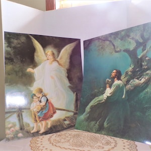 Picture Guardian Angel Children on Bridge - Etsy