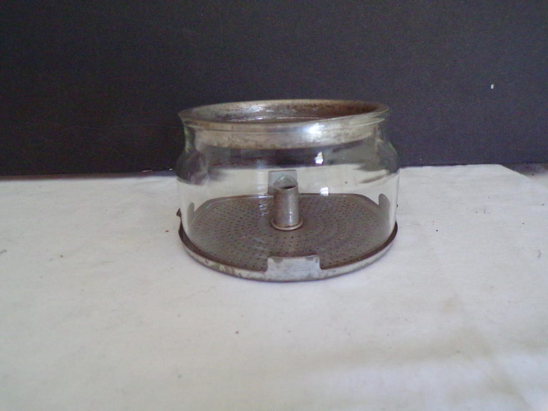 Vintage 6 Cup Glass Pyrex Flameware Stovetop Percolator Coffee Pot ...