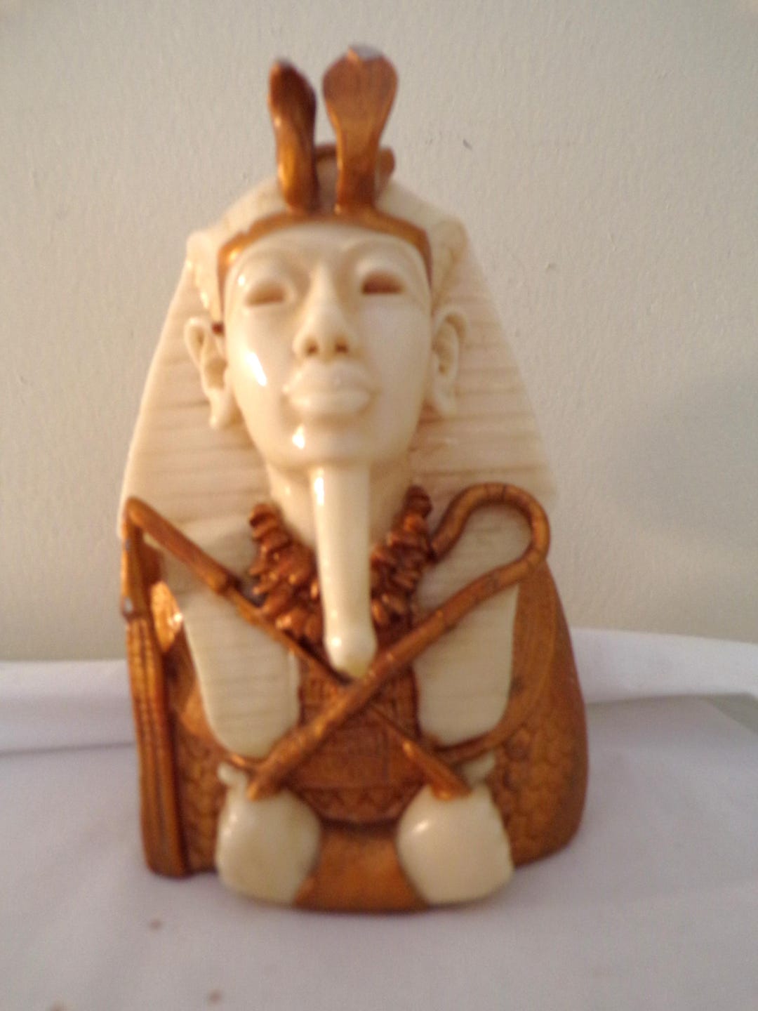King Tut the Legend of Tutankhamun Hard Resin Bust Figurine Statue ...