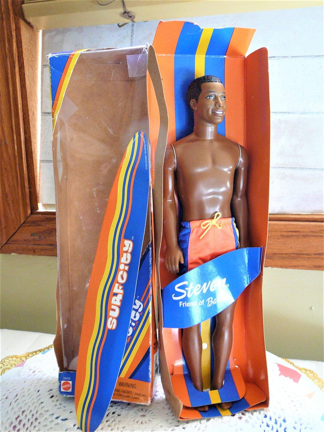 Vintage Surf City Steven African American Doll Mattel 2000 in Box , NOS ...