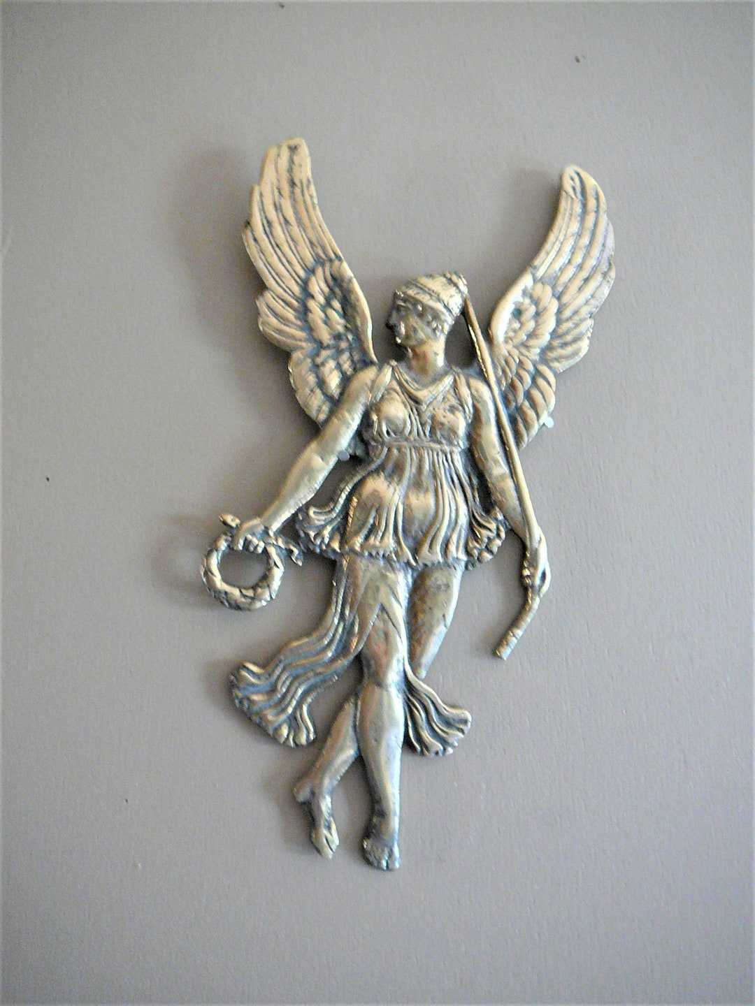 Vintage Saint Jegudiel the Archangel, Angel of God Angel of Praise to ...