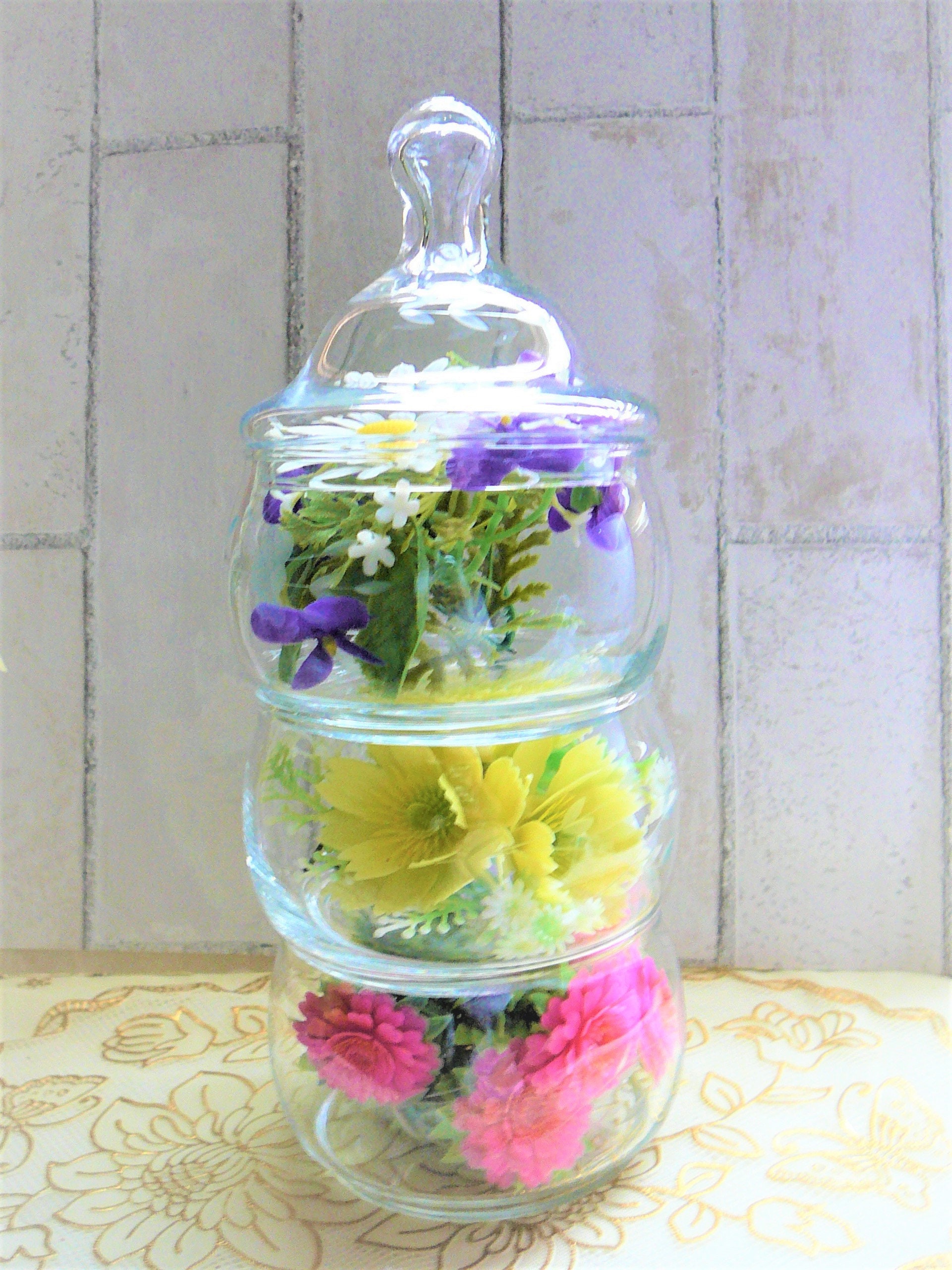 Apothecary Jars Bathroom Etsy UK