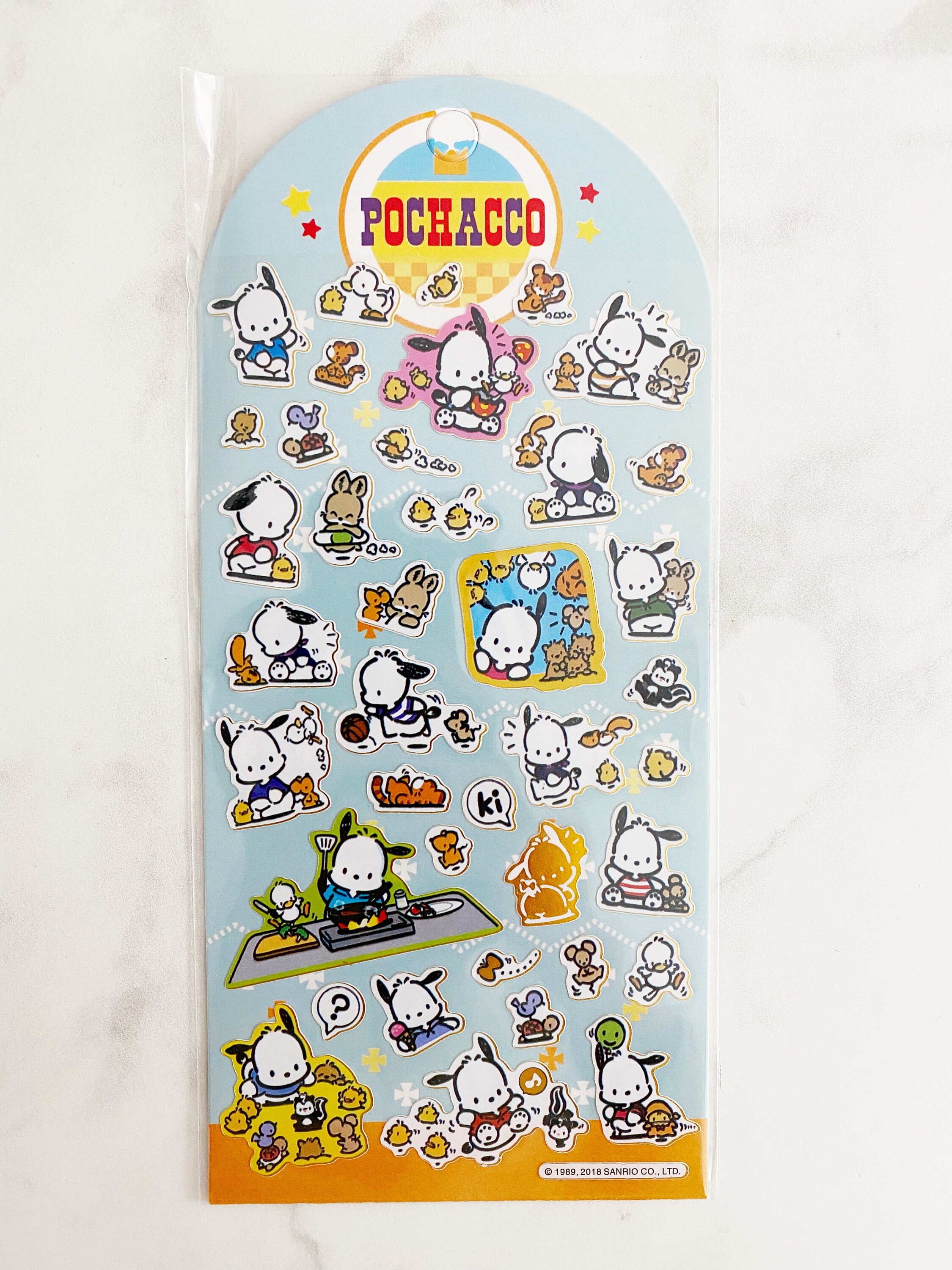 Popoko Series Sanrio Character Felt Stickers 5 Pieces Sanrio Felt ...