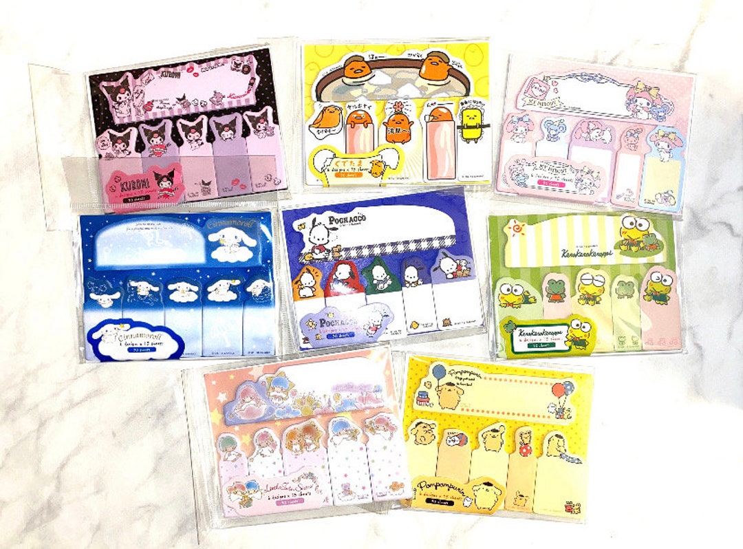 Memo Tabs Sticky Notes - Various Characters - Etsy