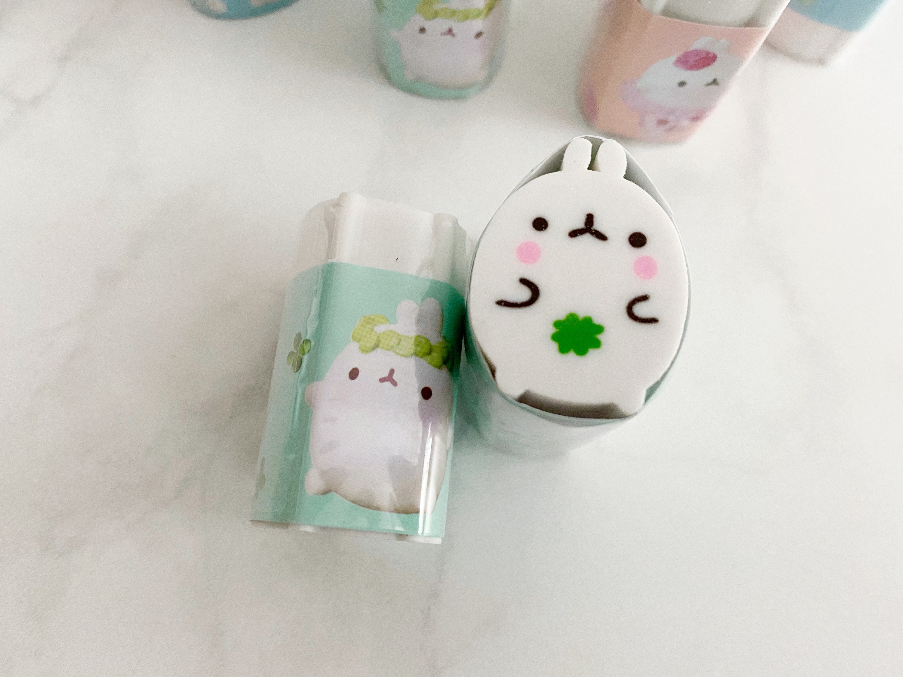 Kawaii Cute Rabbit Eraser - Etsy