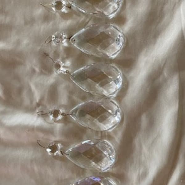 Teardrop Chandelier Crystal 2 Inch - Etsy