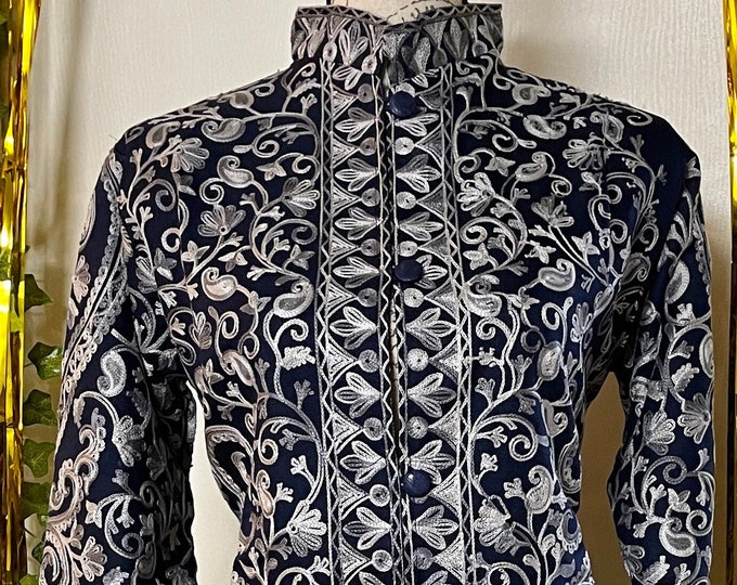 Kashmiri Embroided Long Coat, Jacket,kashmiri Coat, Jacket - Etsy