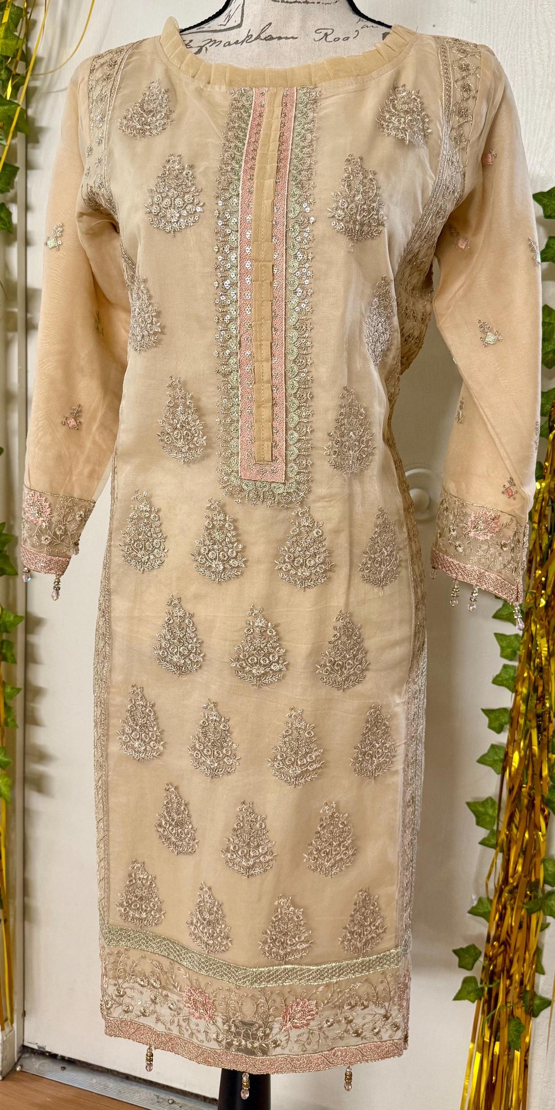 Pakistani Designer Kurti, Tunic , Top , Pakistani Salwar Kameez ...