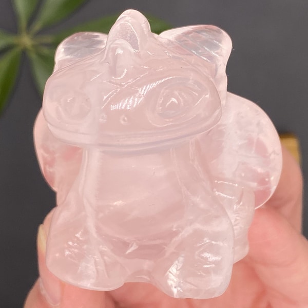Toothless Crystal Rose Quartz - Etsy