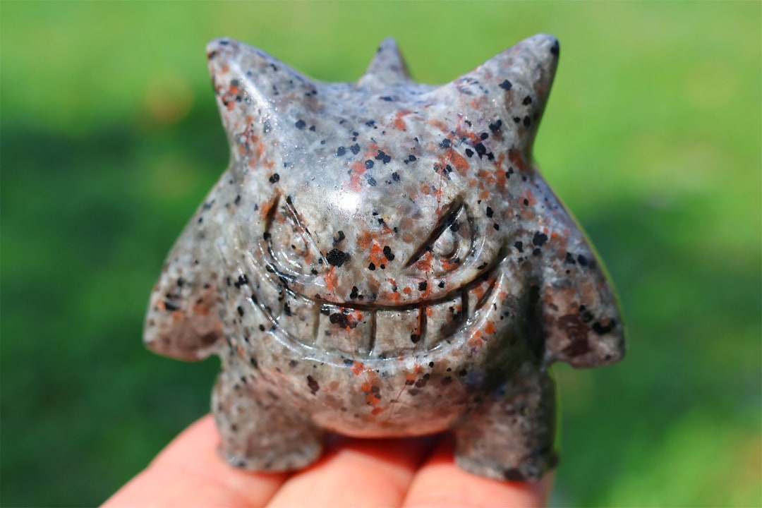 2" Natural Yooperlite Carved Gengar,quartz Crystal Carved ,crystal ...