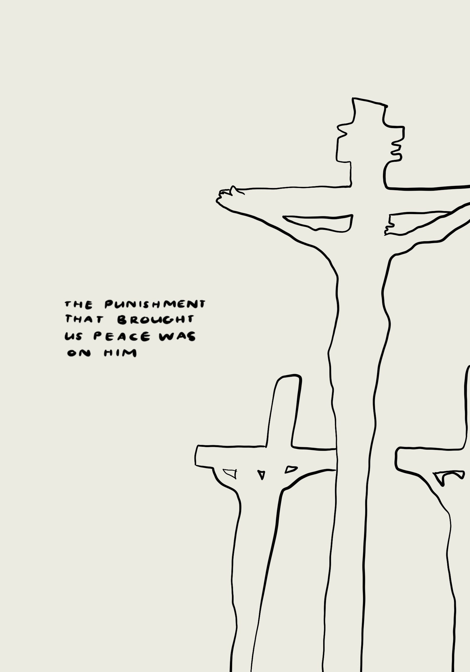 EASTER POSTERS Set of 2 Jesus on Cross Digital File. - Etsy