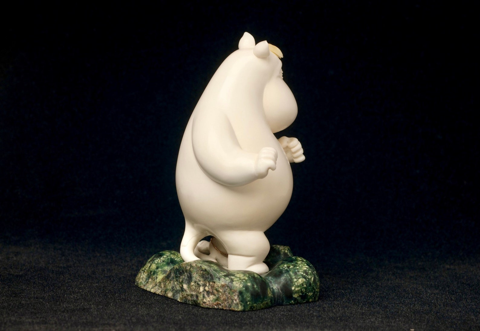 Snork Maiden Moomin Figurín Handmade Art Sculpture White | Etsy