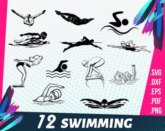 Swim Coach SVG best coach svg coach gift svg swim teacher | Etsy