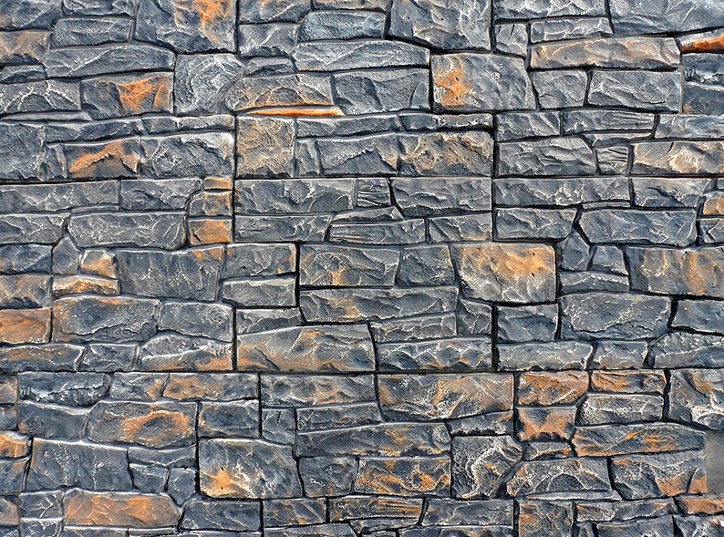 3D Granite Stone Pattern Vertical Decorative Concrete Imprint - Etsy UK